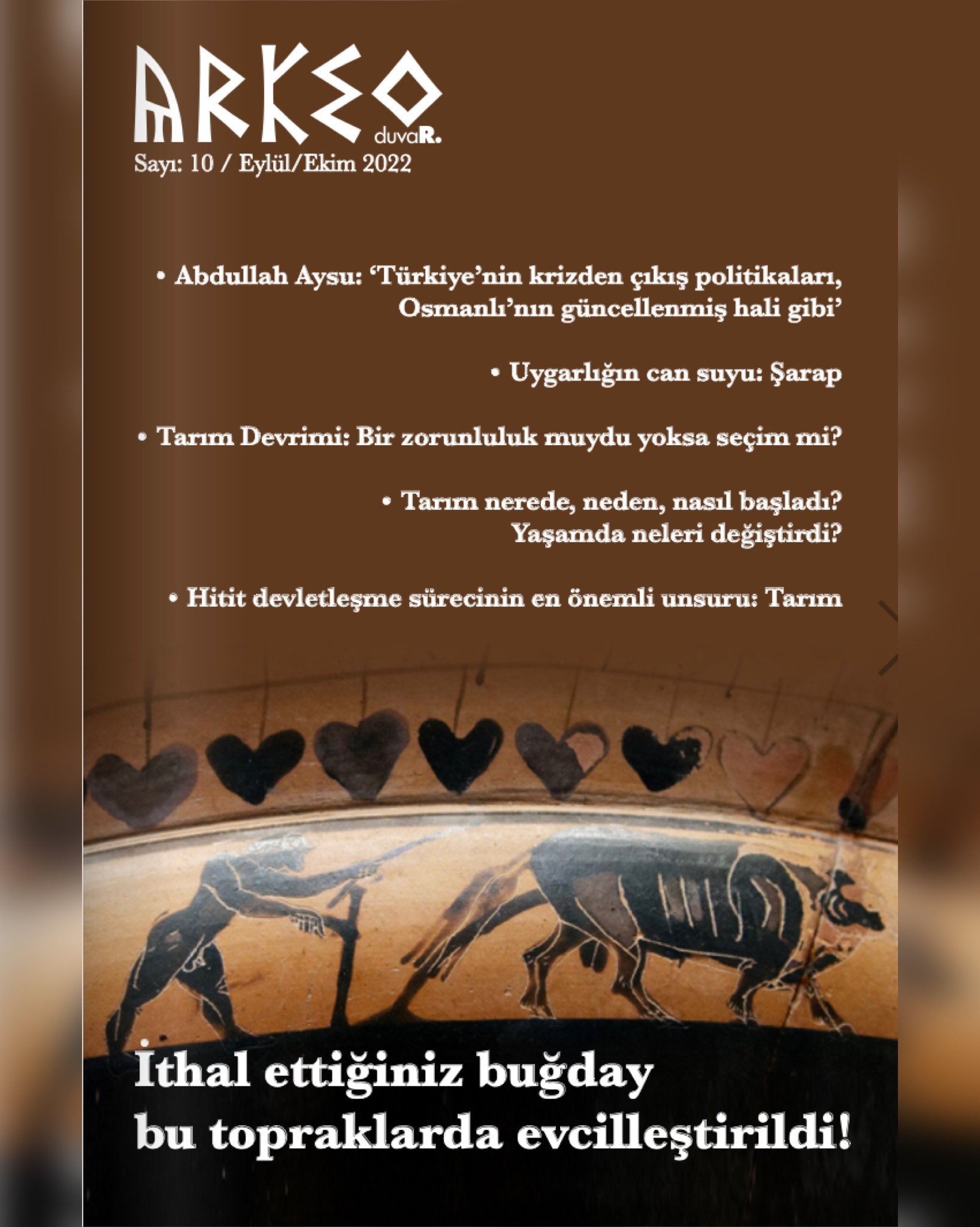 Arkeo Duvar on Twitter: "ArkeoDuvar 10. Sayısıyla Yayında. Bu sayımızda tahıl ve bakliyatların ...