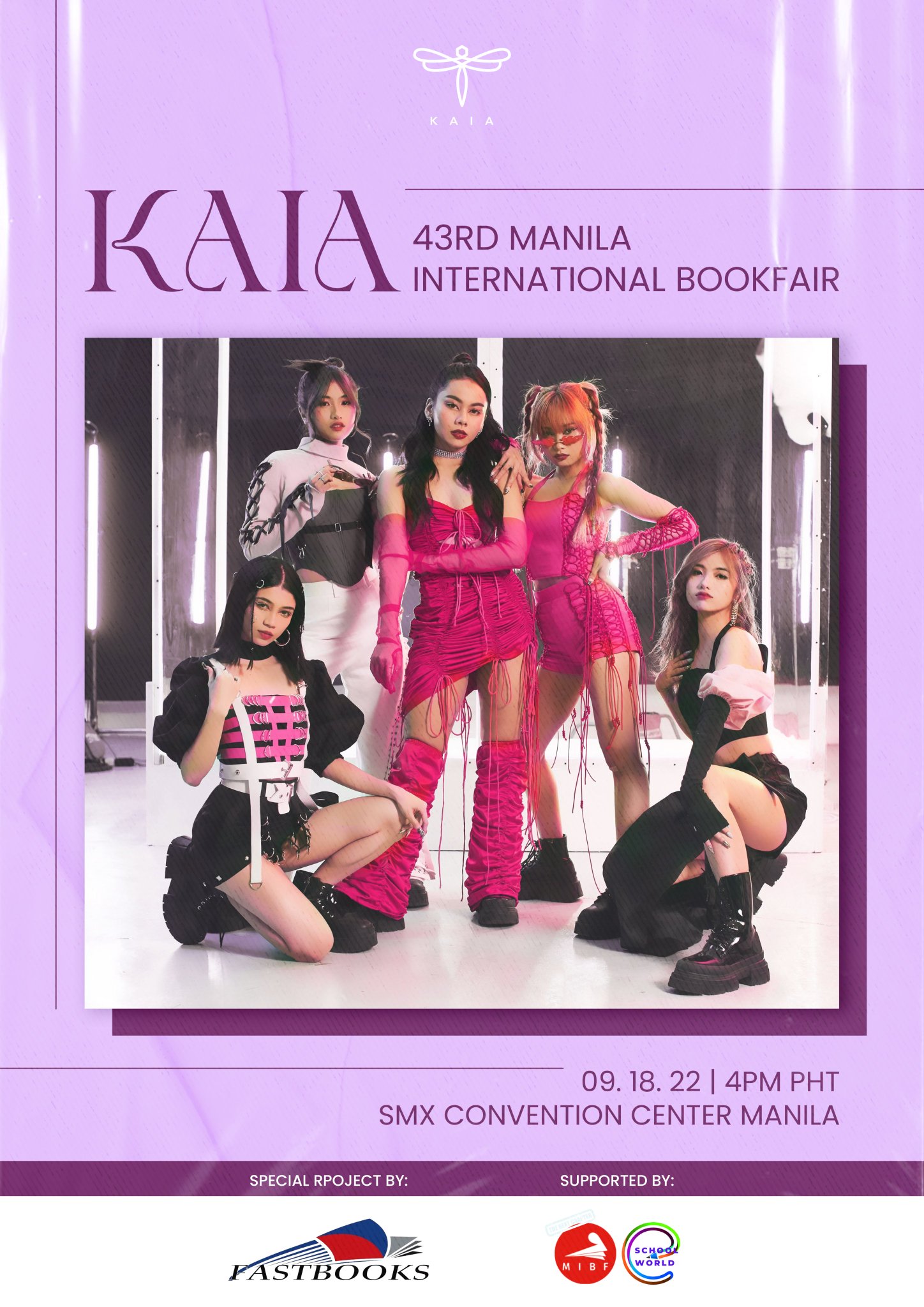 KAIA Official on Twitter: "[KAIA Guesting] KAIA will be at the 43rd @ManilaBookFair this weekend ...