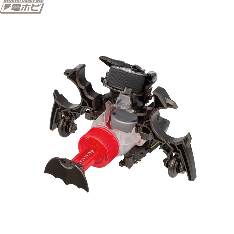 電撃ホビーウェブ on Twitter: "【100RT】ローラー押し出し！超加速（ブースト）ショットが撃てるボトルマン「BOT-41 タンサターンDX」登場!! https://hobby ...