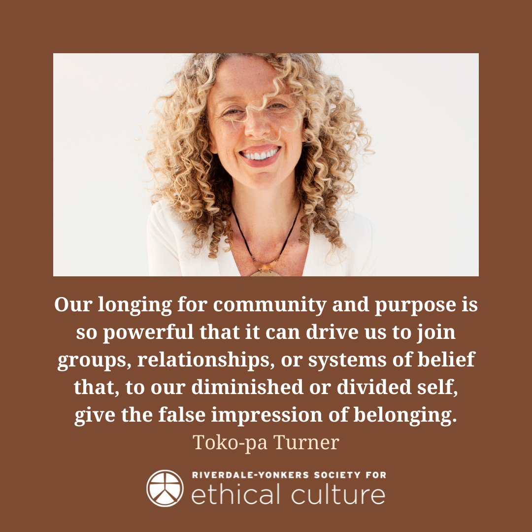 RYSEC EthicalSociety on Twitter: ""Our longing for community and purpose is so powerful that it ...