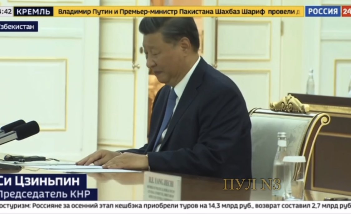 Xi called Putin his “old, dear friend” + proposed that, “in the face of ...