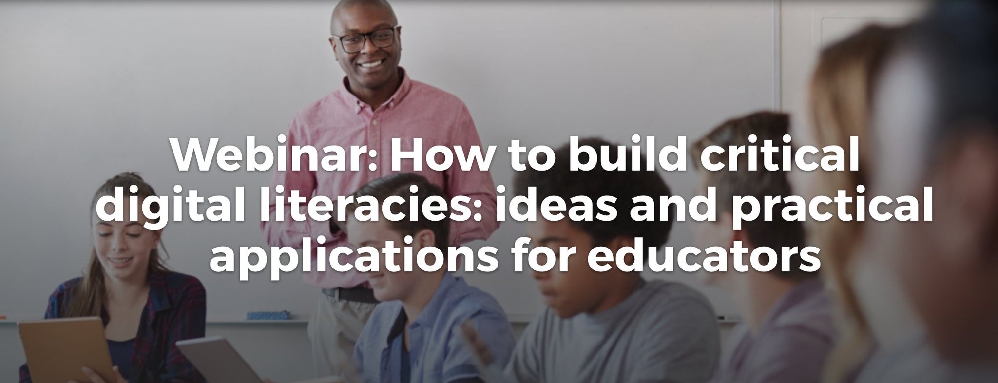 Steps Europe on Twitter: "Webinar: How to build critical digital literacies: ideas and practical ...