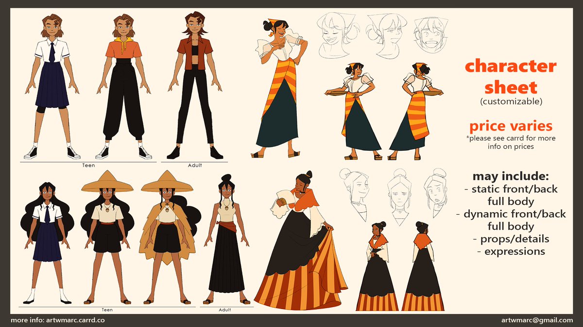 「the FULL lineup!! its so long lol 」marc m. ⭐ is tiredの漫画