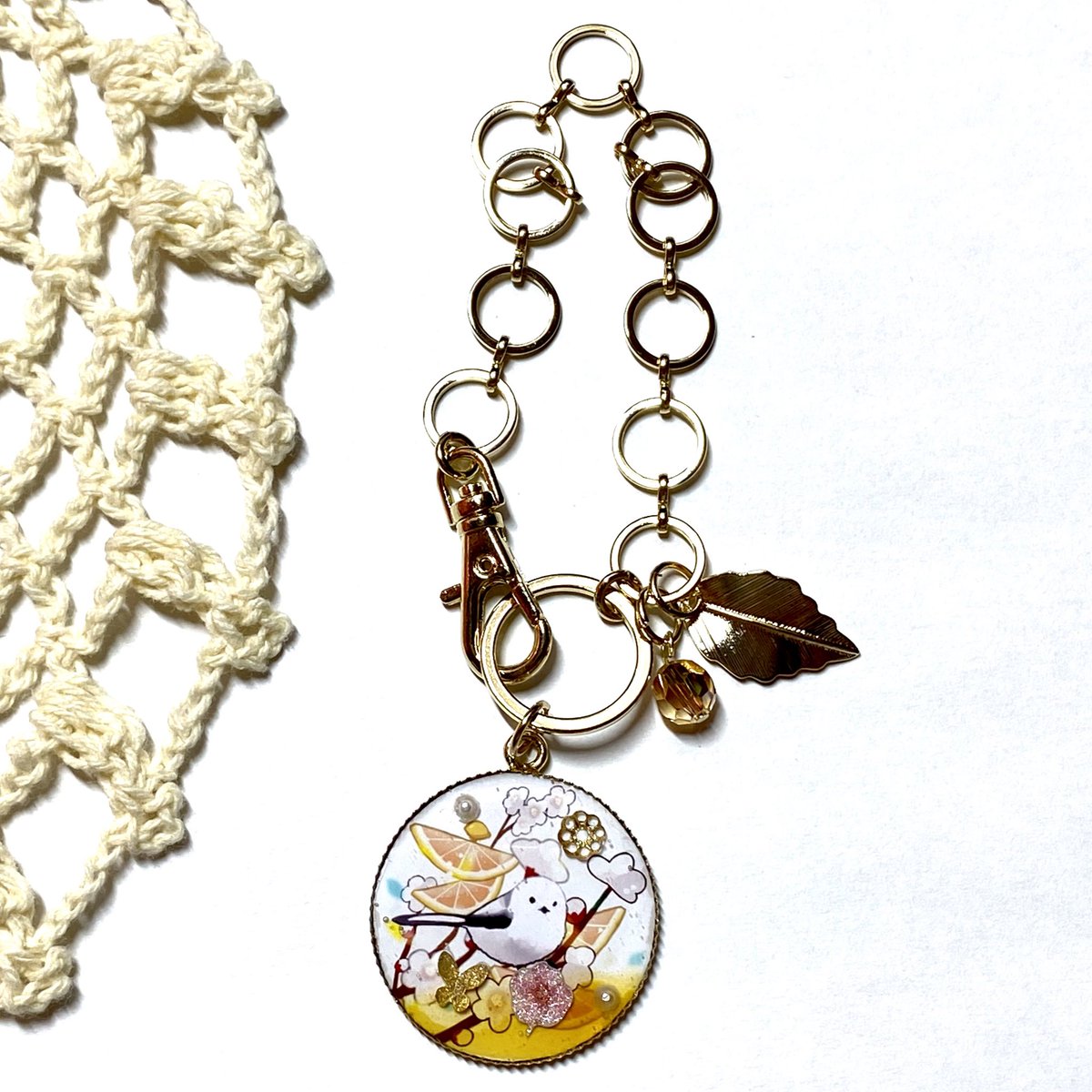 レジンアクセサリー#レジンチャーム完成 」|うっけ🕊コミティア5/5 C01bのイラスト