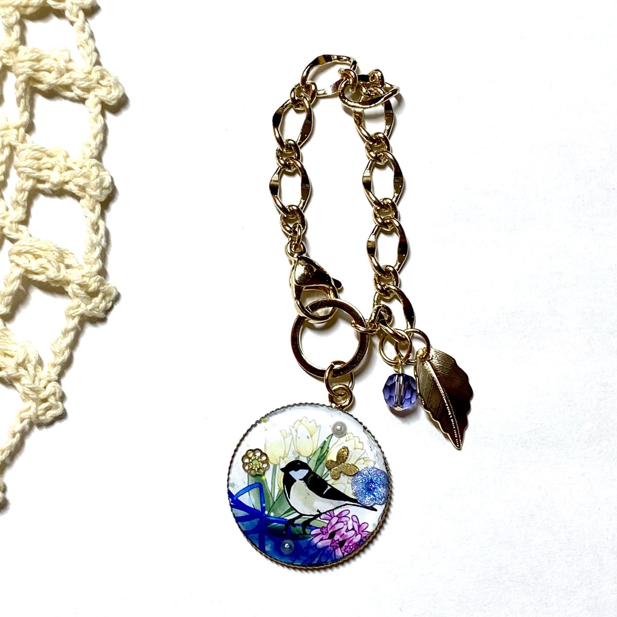 レジンアクセサリー#レジンチャーム完成 」|うっけ🕊コミティア5/5 C01bのイラスト