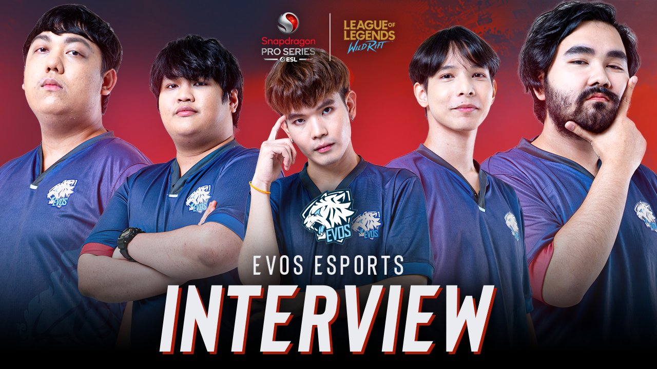 ESL Thailand on Twitter: "⚡ สัมภาษณ์ทีม EVOS Esports⚡ Wild Rift Snapdragon Pro Series powered by ...