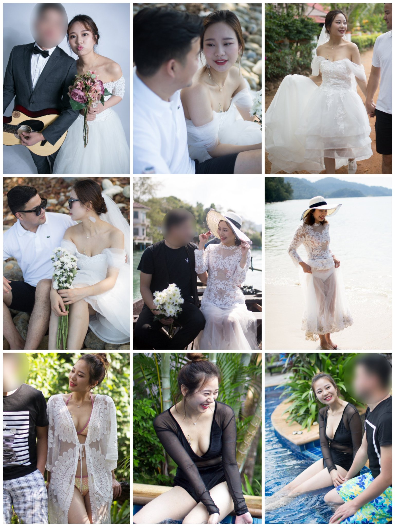 私房社 | 婚纱|新娘|写真 on Twitter: "完全透明的婚纱啊 这尺度够大的 【编号：H1255】本套621P 喜欢可以点点关注 支持一下 单套购买/进群 请私信 https://t ...