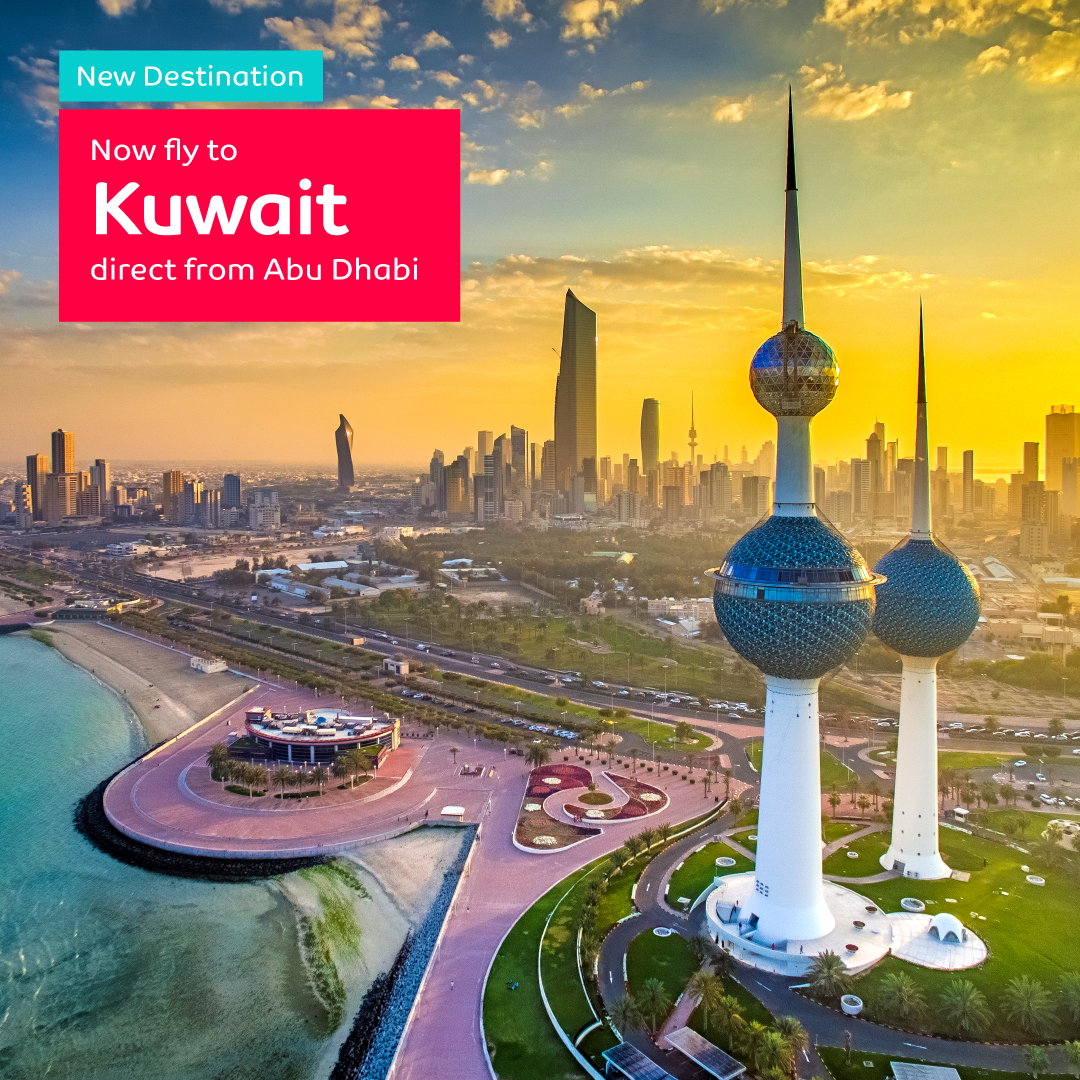 Air Arabia on Twitter: "Starting from 31st October, fly direct from Abu Dhabi to Kuwait. For ...