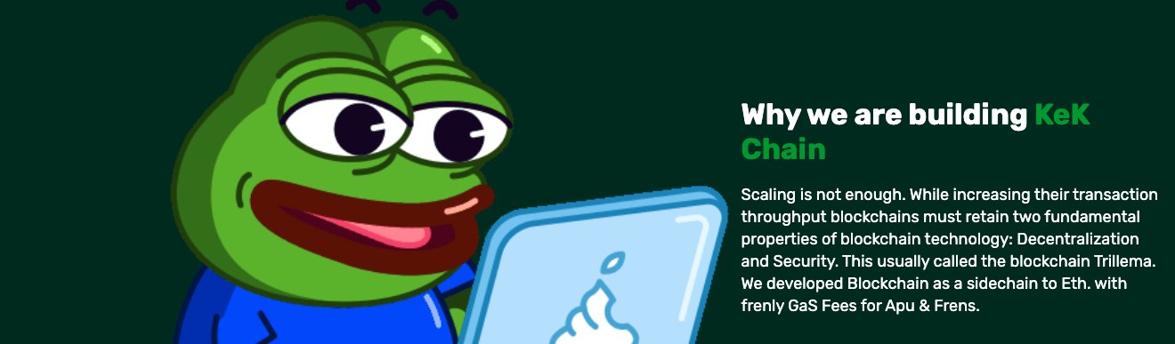 Jonatan Blum on Twitter: "Fifth out: 🧪 @KEKchain $KEK 🐸 -Thread https://t.co/ZNAMhtwc70" / Twitter