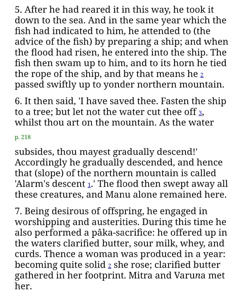 Mánu was the institutor of sacrifice (yajñá). For when he had kindled ...