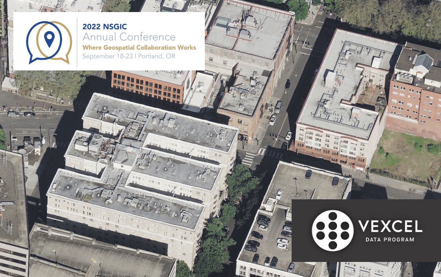Vexcel Data Program on Twitter: "Headed to #NSGIC in Portland, OR, next week? We capture 99% of ...