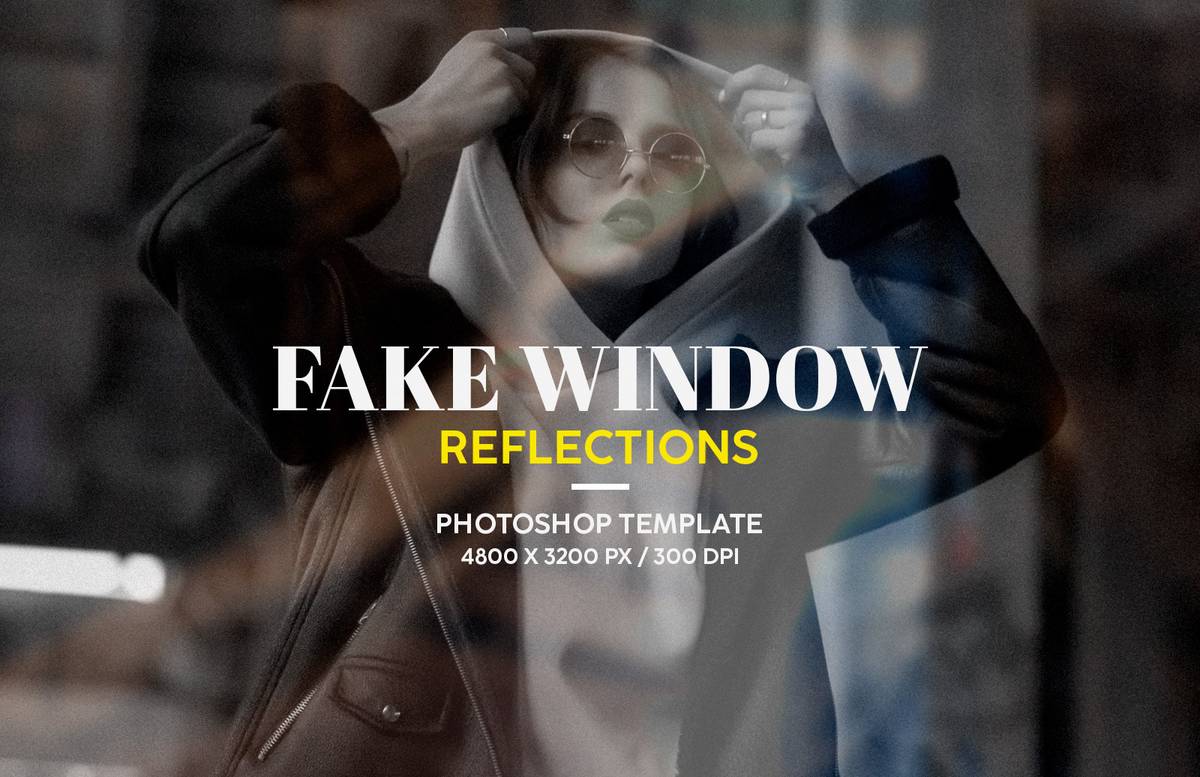 Photoshop Window Reflection