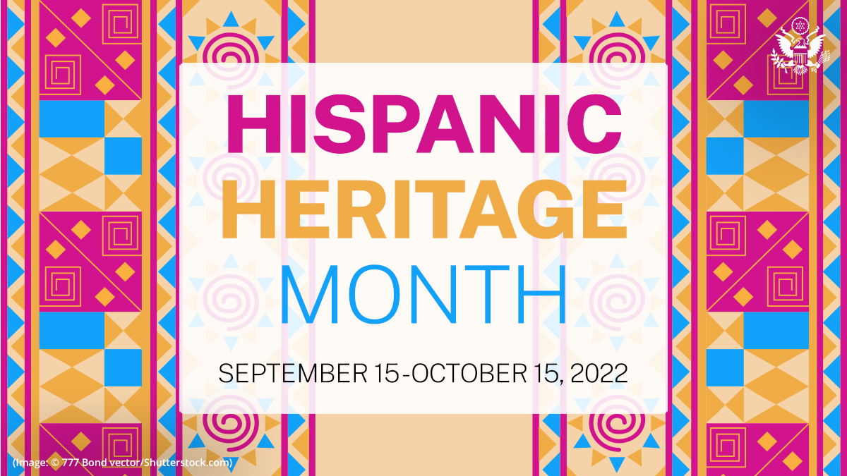 Hispanic Heritage Month Banner 2022