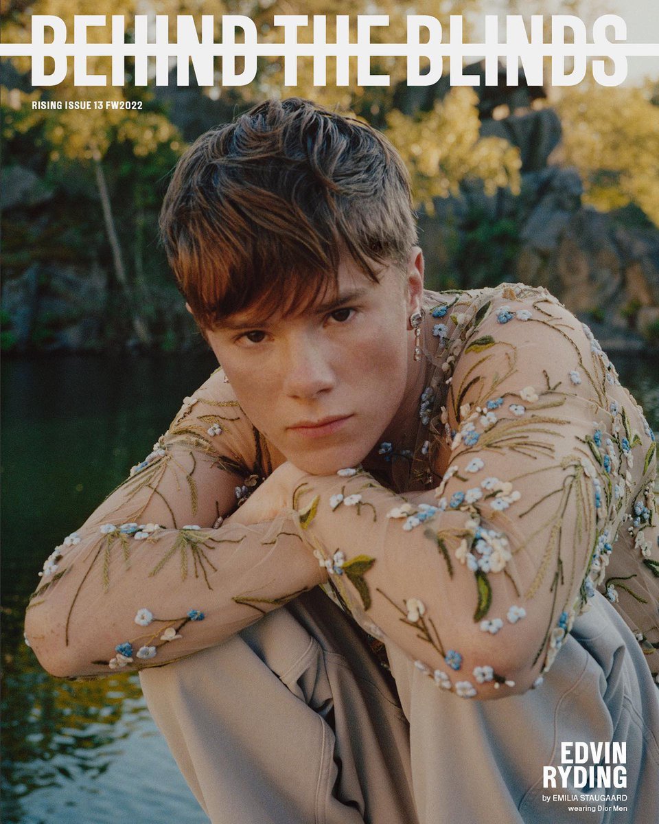 #YoungRoyals star Edvin Ryding covers the latest issue of Behind the ...