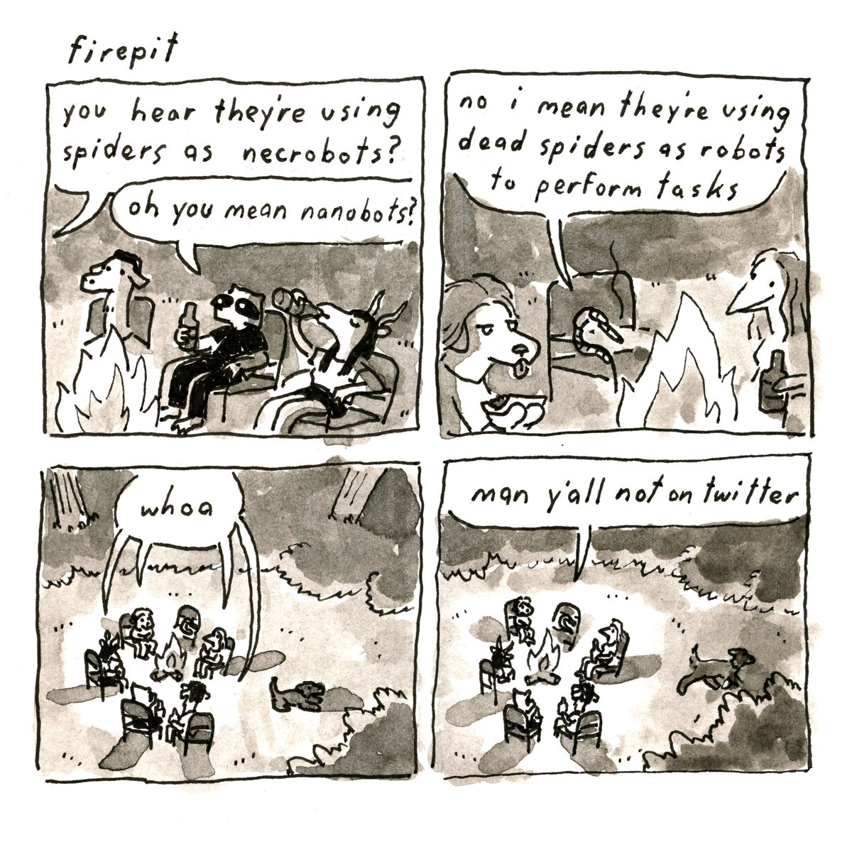 「necrobotics is the practice of using bio」|alex krokus @ SPX table J2の漫画