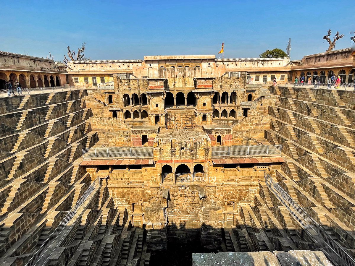 Abhaneri baori or Chand baori Abhaneri is a small village located near ...