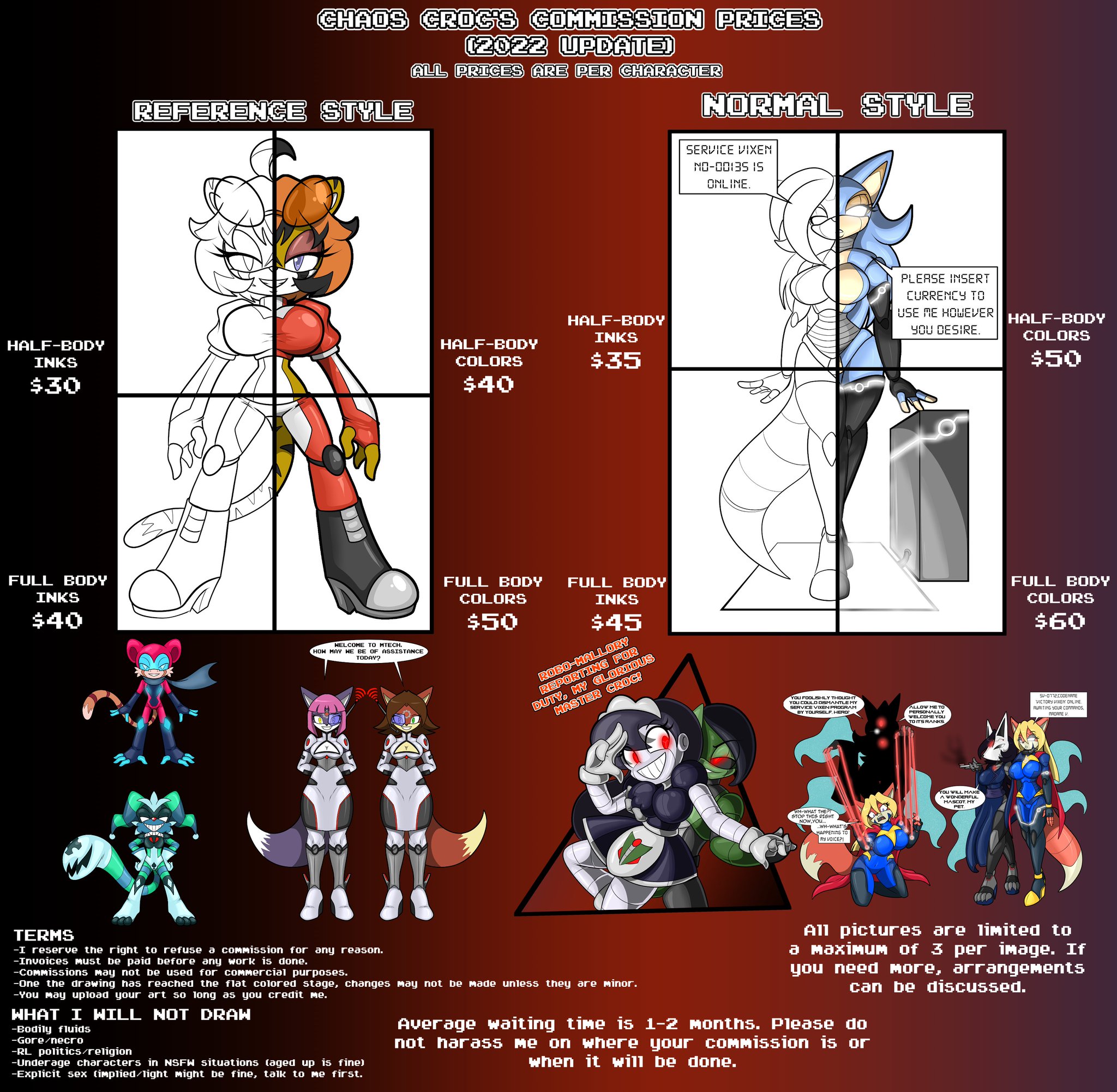 Chaos Croc 🔞 (Commissions: OPEN) on Twitter: "My commissions are currently open! Feel free to ...