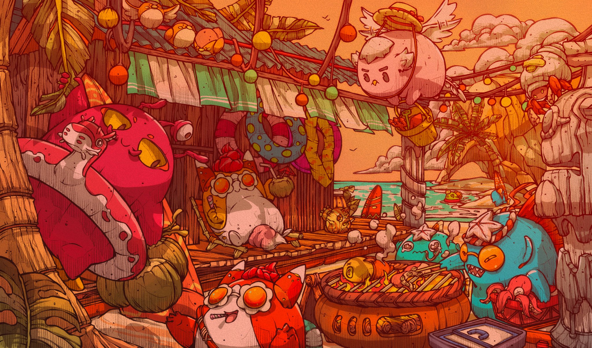 Axie Art Gallery on Twitter: "One of the bests art axie piece Ive seen ever By @bonggely https ...