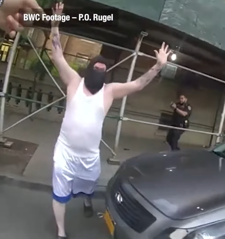 Breaking911 On Twitter Raw Video Nypd Cops Open Fire On Armed Man