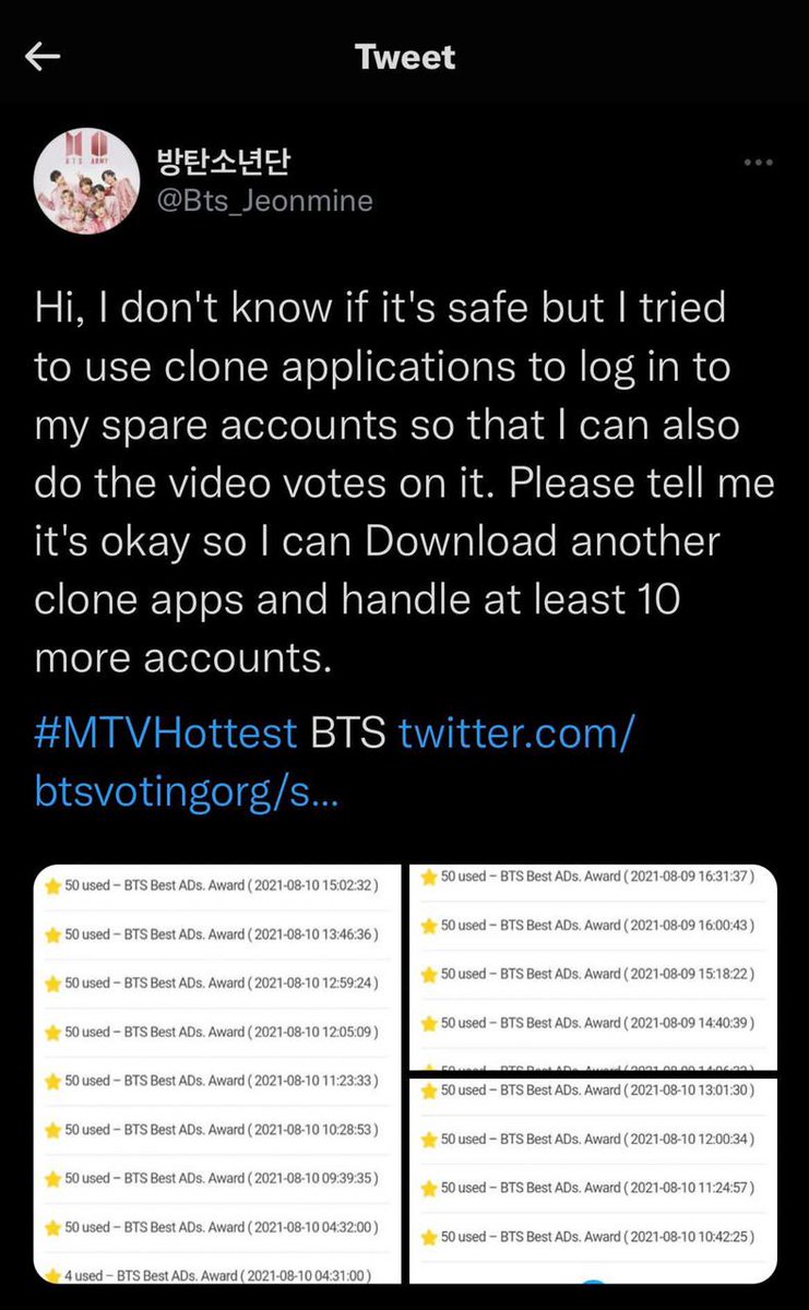 mecchi on Twitter: "RT @ikki_sj: CLONING APP ISN'T CHEATING???? MULTIPLE ID ISN'T CHEATING ...