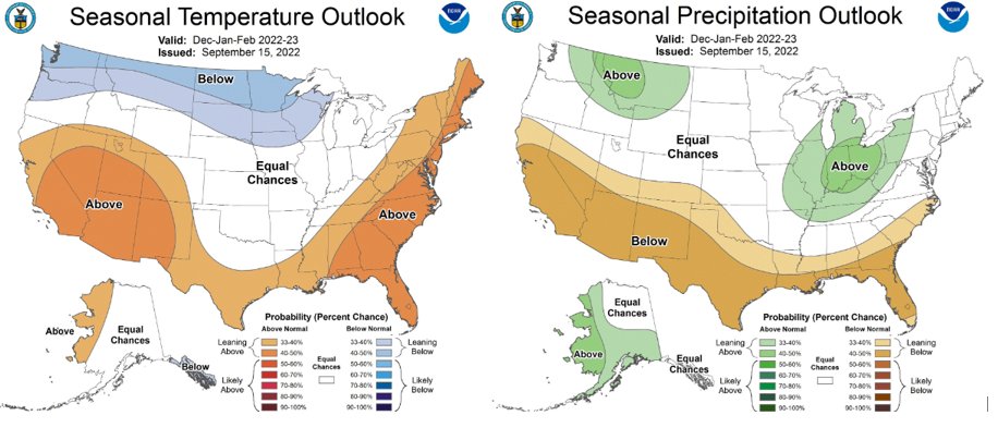 NOAA releases Winter Outlook for 2022-2023 plus extra tidbits on ... NOAA releases Winter Outlook for 2022-2023 plus extra tidbits on ...