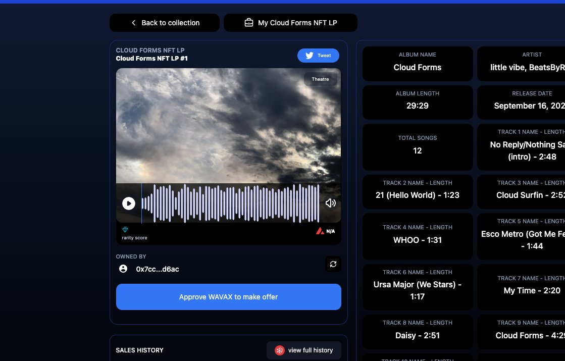 Web3Studios.AVAX 🔺💥 on Twitter: "🧵/16 Note: These "NFT LP" mints have large .mp3 files, so ...