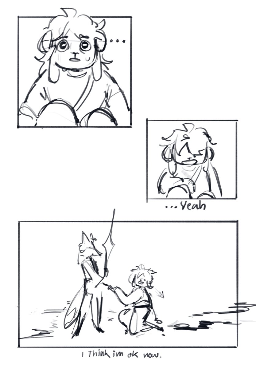 「School comic abt loneliness (1/2) 」Alder 🎣 #1 Cherry whyycherry fanの漫画