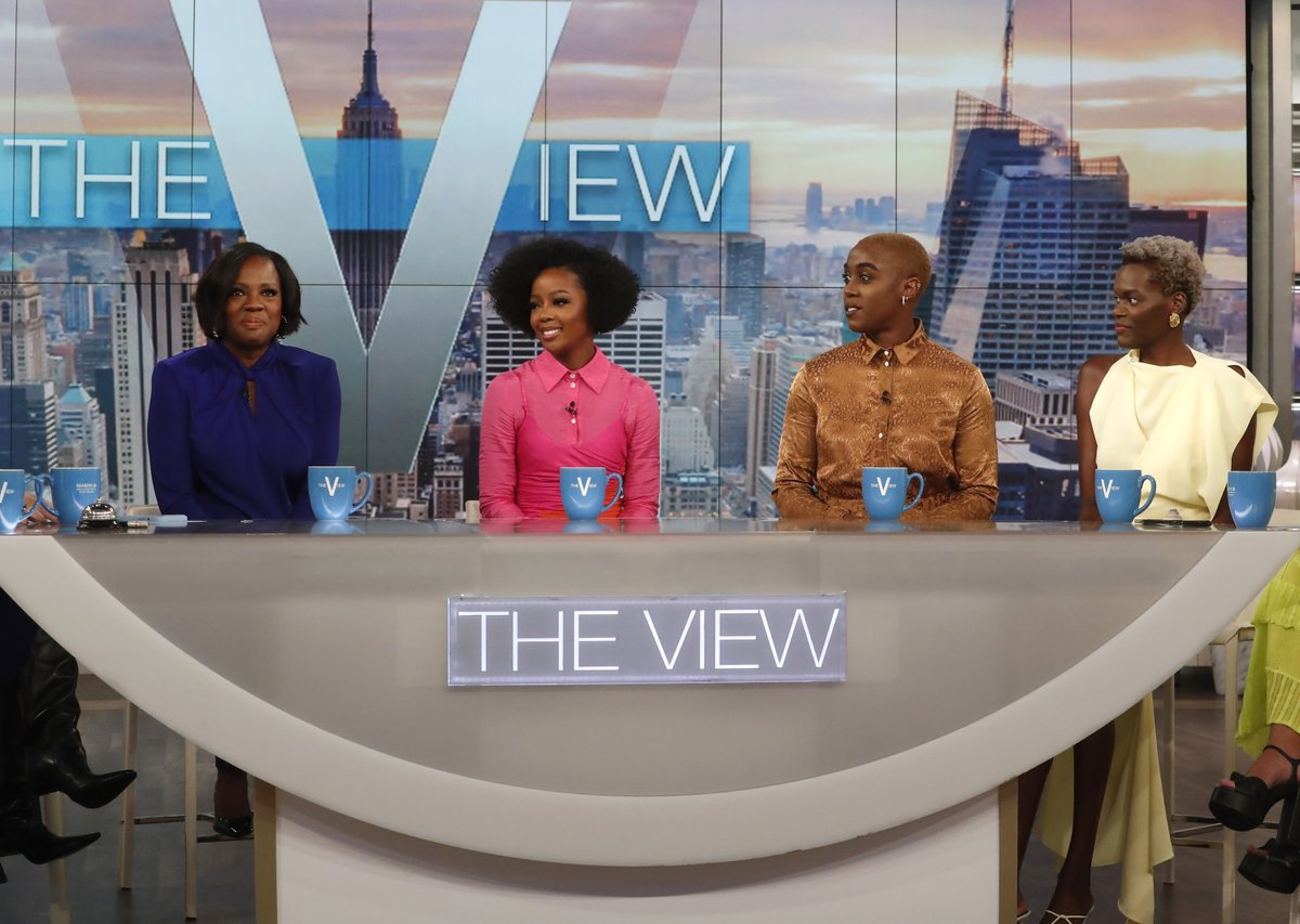 The View on Twitter: "#TheWomanKing cast takes over #TheView! 👑 Thanks for joining us ...