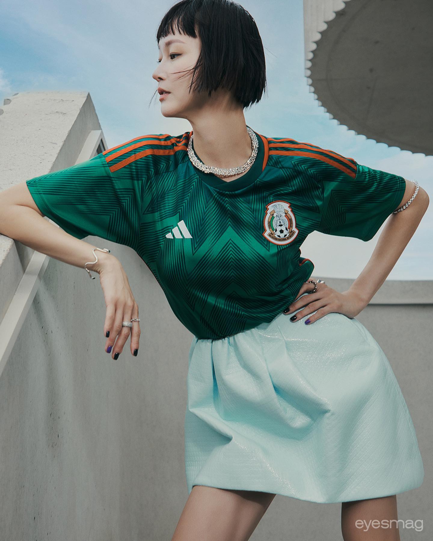 Todo Sobre Camisetas on Twitter: "🇲🇽👀 Ojo a esto que publicó adidas Korea. La camiseta de México ...