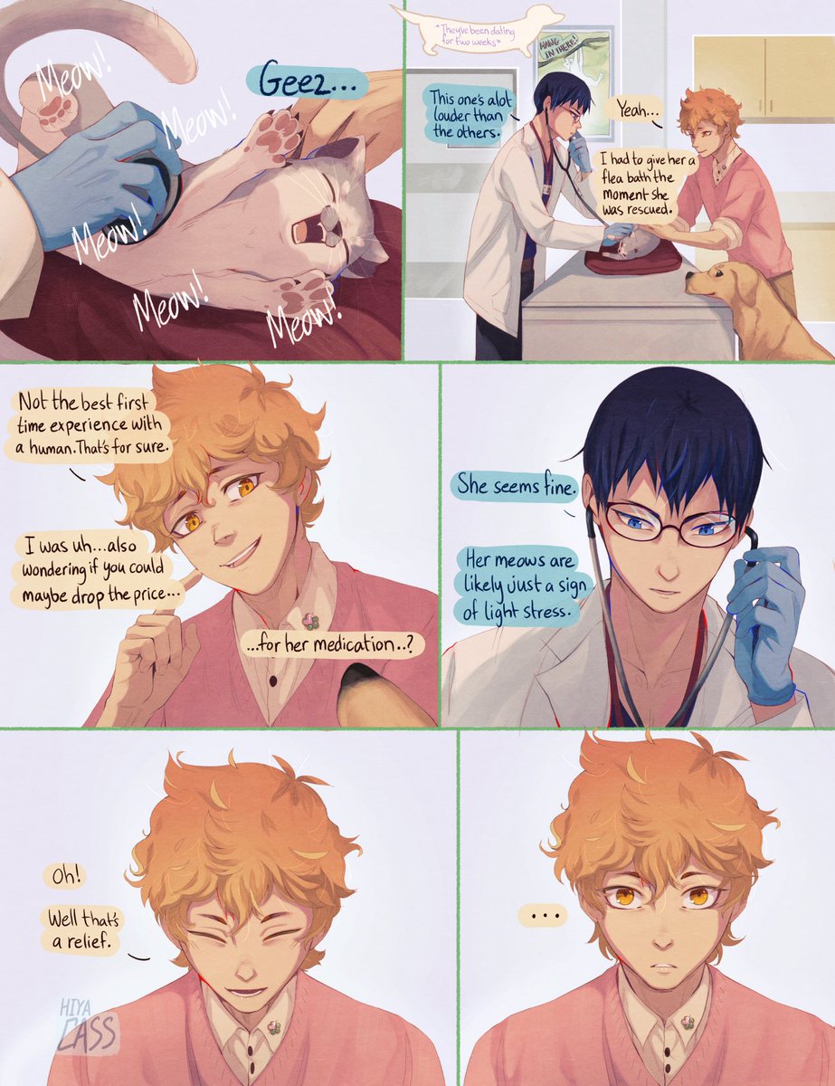 HQ ] Vampire Kageyama AU🦇 」cass の漫画