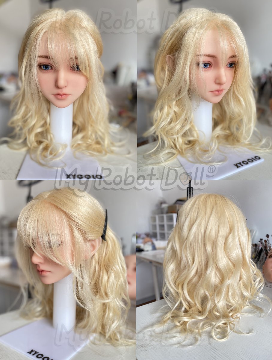 My Robot Doll® on Twitter: "End with implanted blond human hair by XYcolo 👱‍♀️ Check her out 🤩☀️ ...