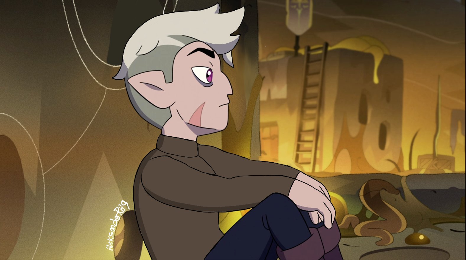 Aleksander RA on Twitter: "Hunter season 3 edit #edit #huntertoh #art #toh #theowlhouseseason3 # ...