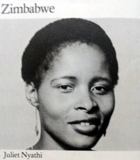 Miss Zimbabwe from Matebeleland: Juliet Nyathi- 1981 Nomusa Ndiweni ...