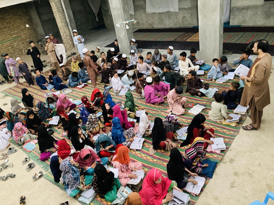 A young teacher provides free courses to 105 local girls and boys in ...