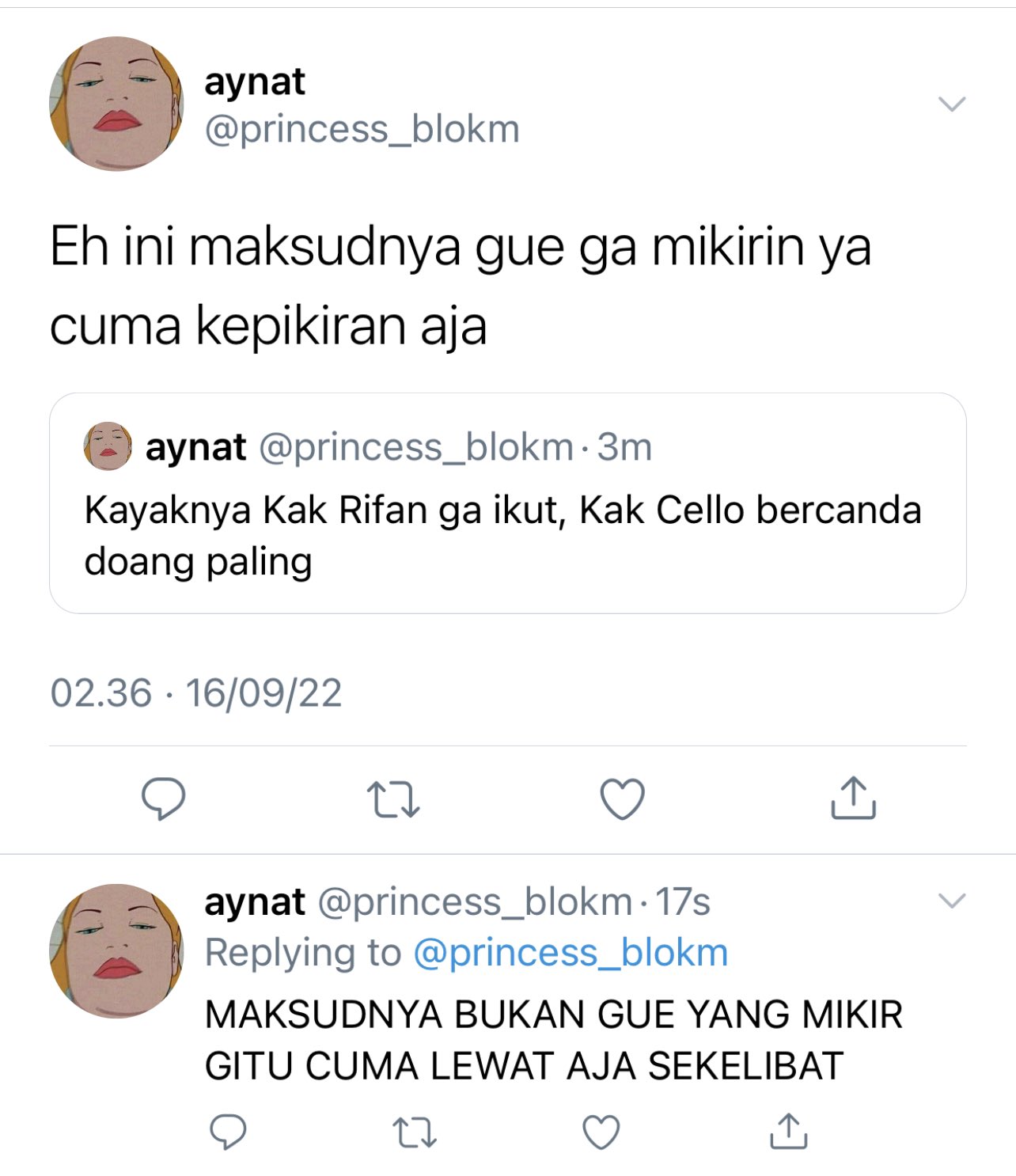 on Twitter: "013. Terdeteksi panik https://t.co/01Lgh9cOsG" / Twitter