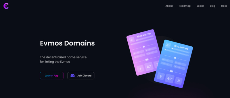 Odaily@ChinaCryptoNews on Twitter: "1、Evmos Domains Cosmos生态的域名服务。用户可以在其官网上注册“.evmos”域名，由于 Evmos ...