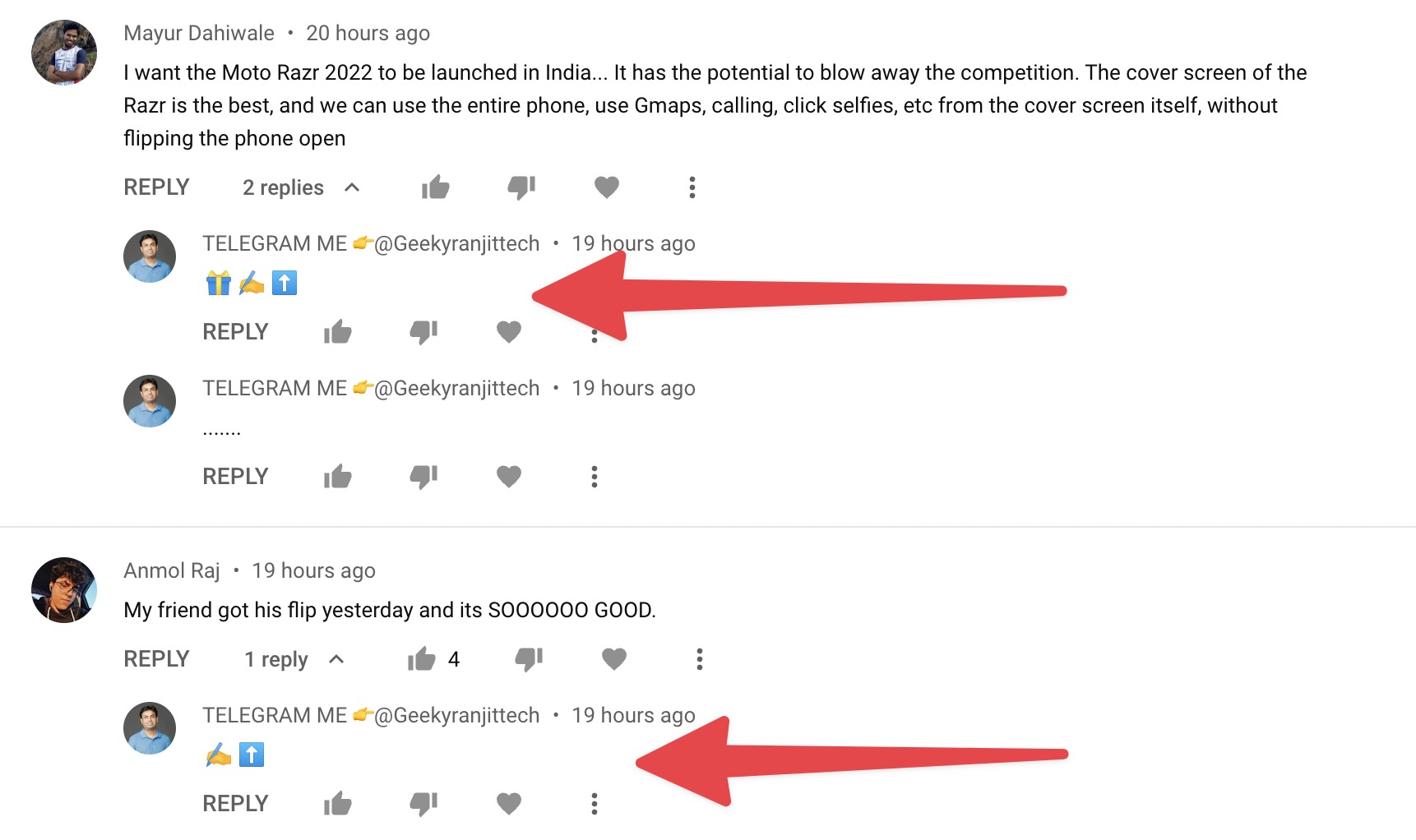 Ranjit on Twitter: "Dear @TeamYouTube and @YouTube you guys need to fix the comments spam that ...