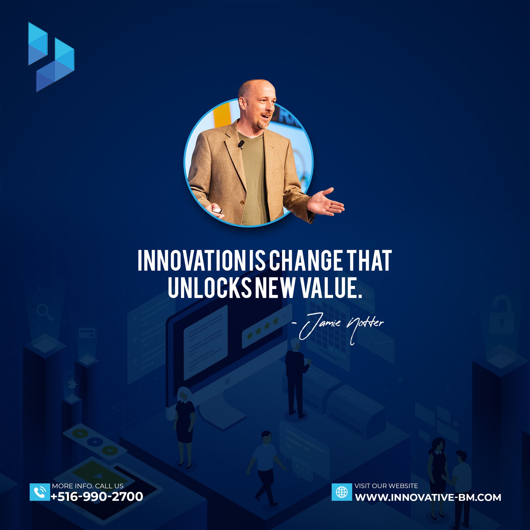 Innovative Bm on Twitter: "Innovation is change that unlocks new values. !! JAMIE NOTTER ...