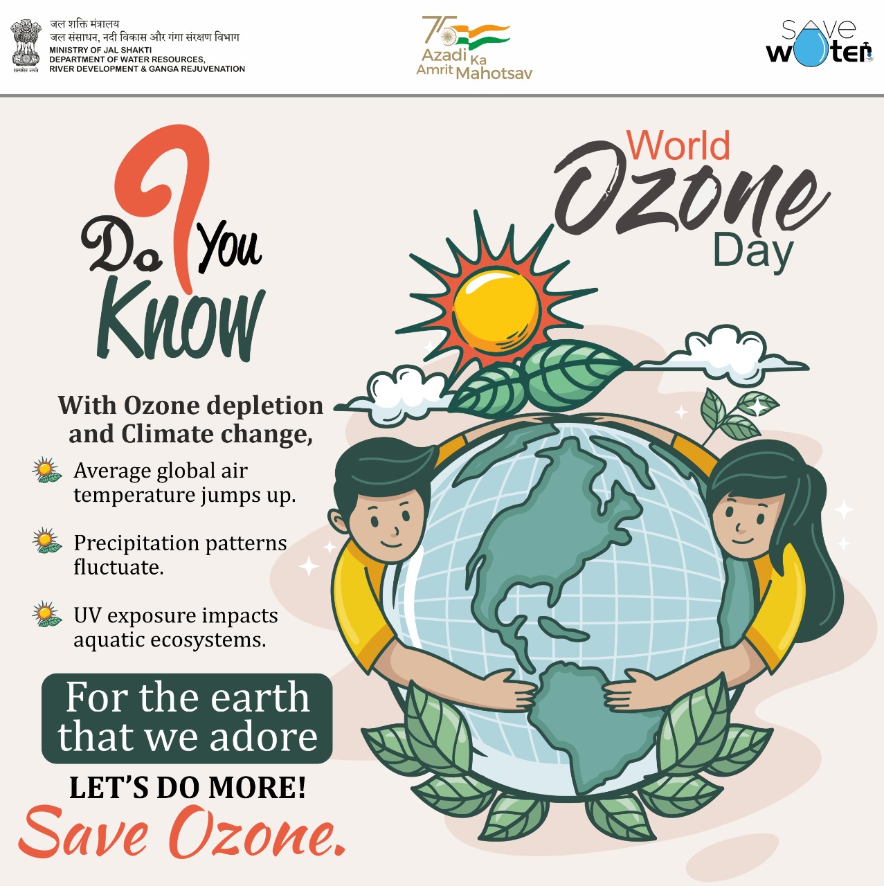 Ozone Layer Depletion Poster