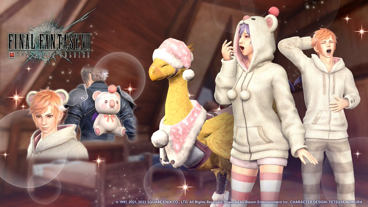 FINAL FANTASY VII THE FIRST SOLDIER_EN｜FF7FS on Twitter: "💤Special Shinra Packs (Moogle Sleeper ...