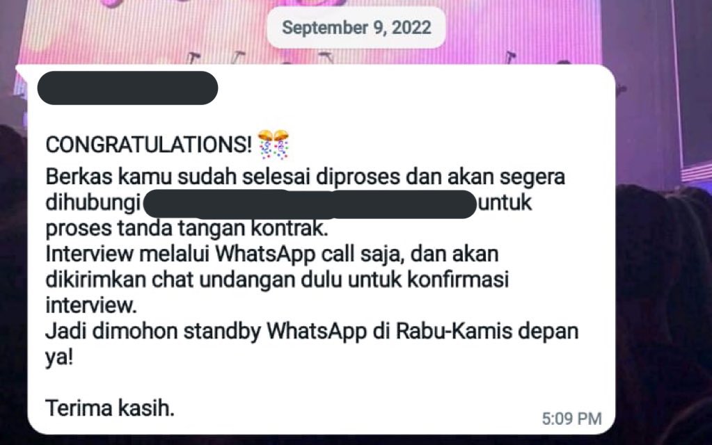 BACA RULES DI (bit.ly/worksfess) on Twitter: "work! minggu lalu dichat gini sm HRD, aku udah ...