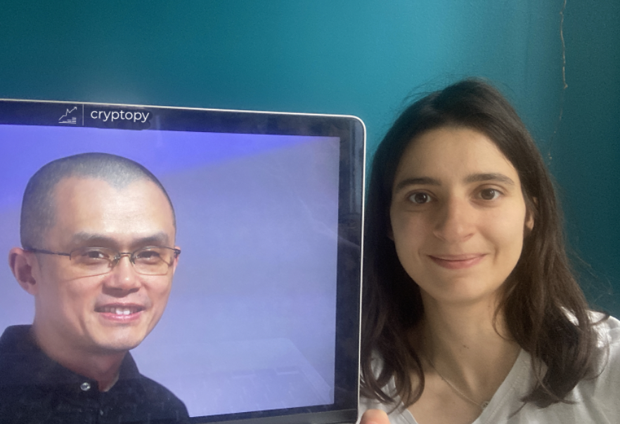 Pauline C on Twitter: "@cz_binance It was nice to e-meet you! https://t.co/8wNExpf1QE" / Twitter