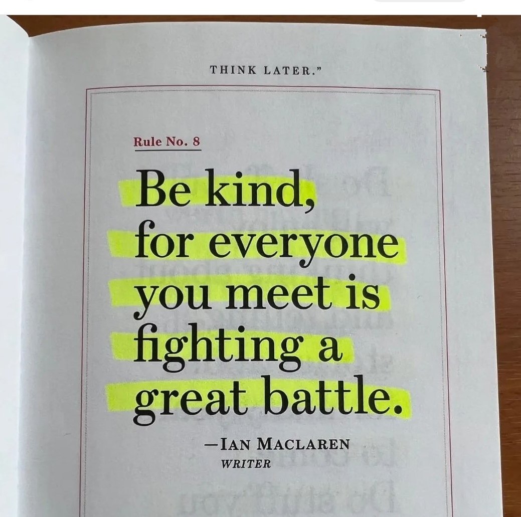 10 Rules To Live By That Will Change Your Life: 1. - Thread from Seek ...