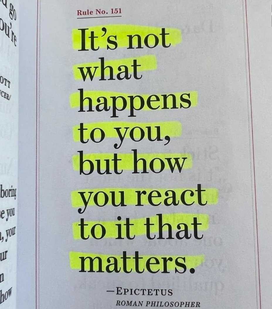 10 Rules To Live By That Will Change Your Life: 1. - Thread from Seek ...