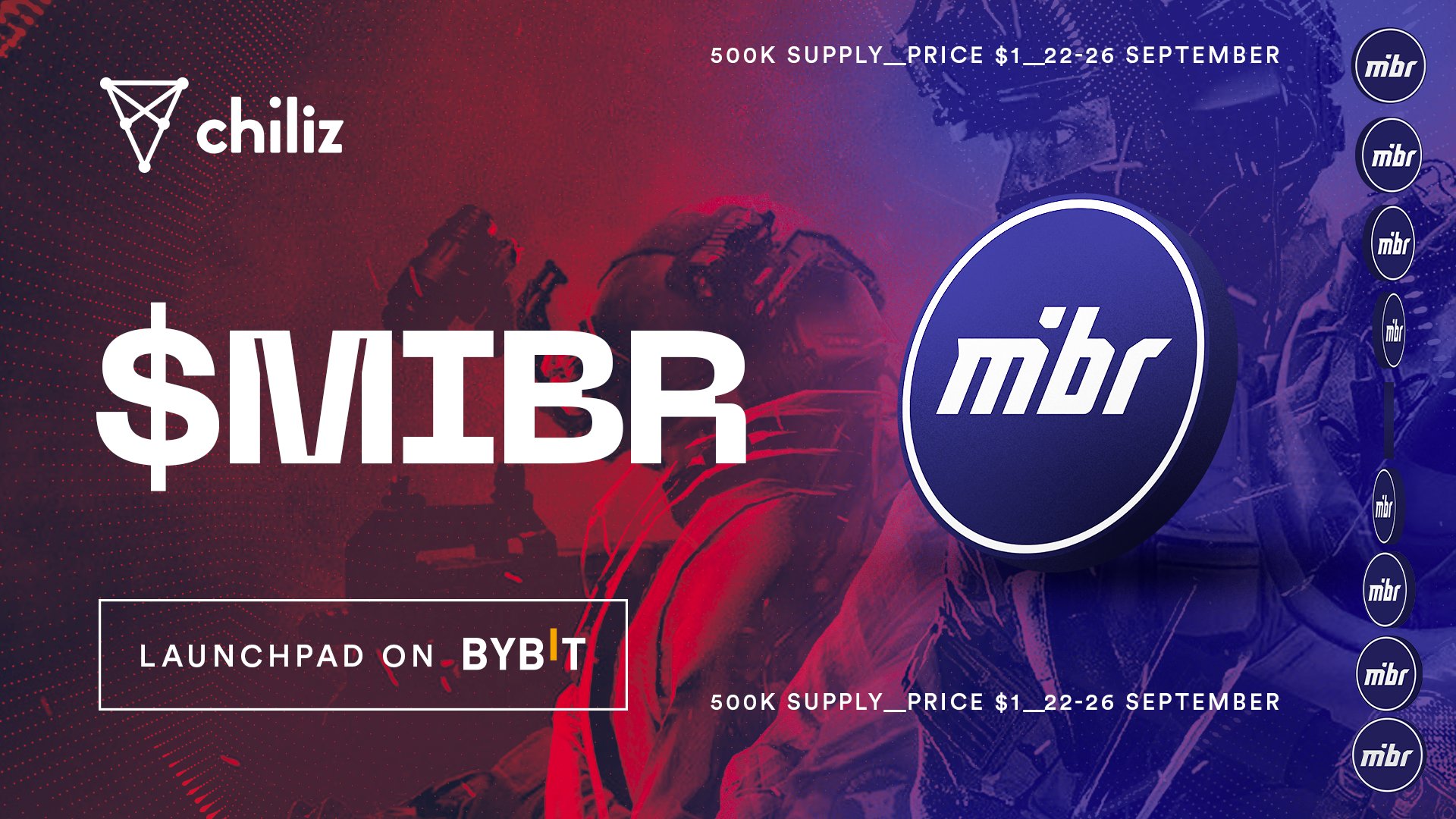 Chiliz ($CHZ) - Powering Socios.com ⚡ on Twitter: "🎮 @MIBR is coming to @Bybit_Official's ...