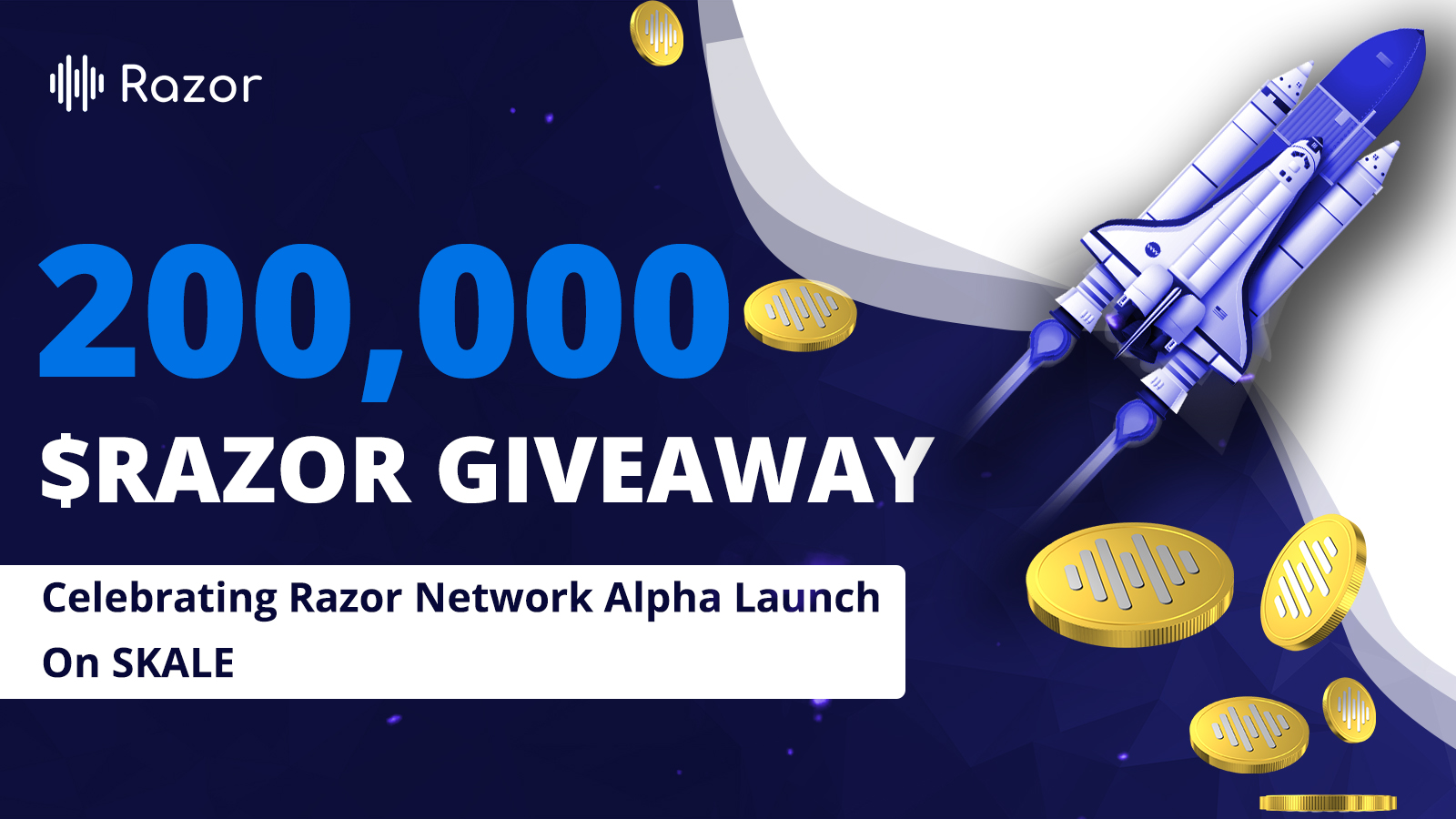 Razor Network ⚔️ on Twitter: "🎊 Celebrating the launch of Razor Network on @SkaleNetwork 💰 ...