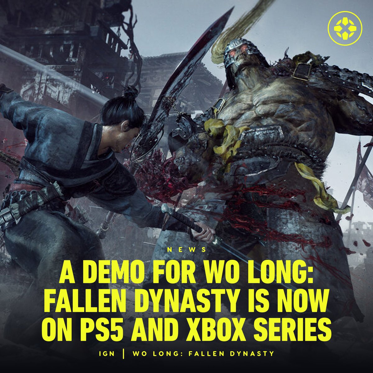 While the upcoming Soulslike Wo Long: Fallen Dynasty will also be available on PlayStation 4 ...