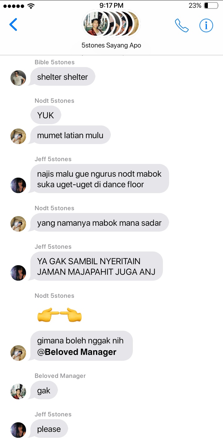 emma on Twitter: "MileApo few tweets au; part of 5stones — hari-hari selama their post break up ...