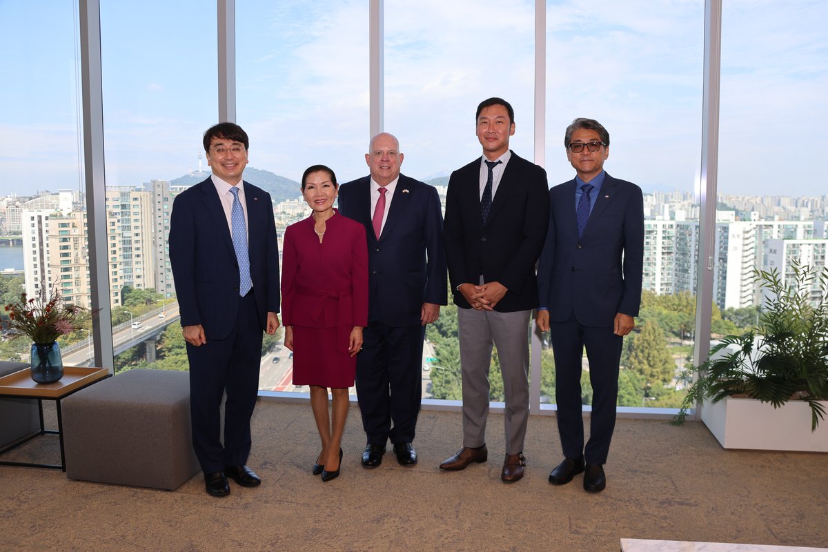 Governor Larry Hogan on Twitter: "It was a pleasure to meet with leaders of the CJ Group, Korea ...