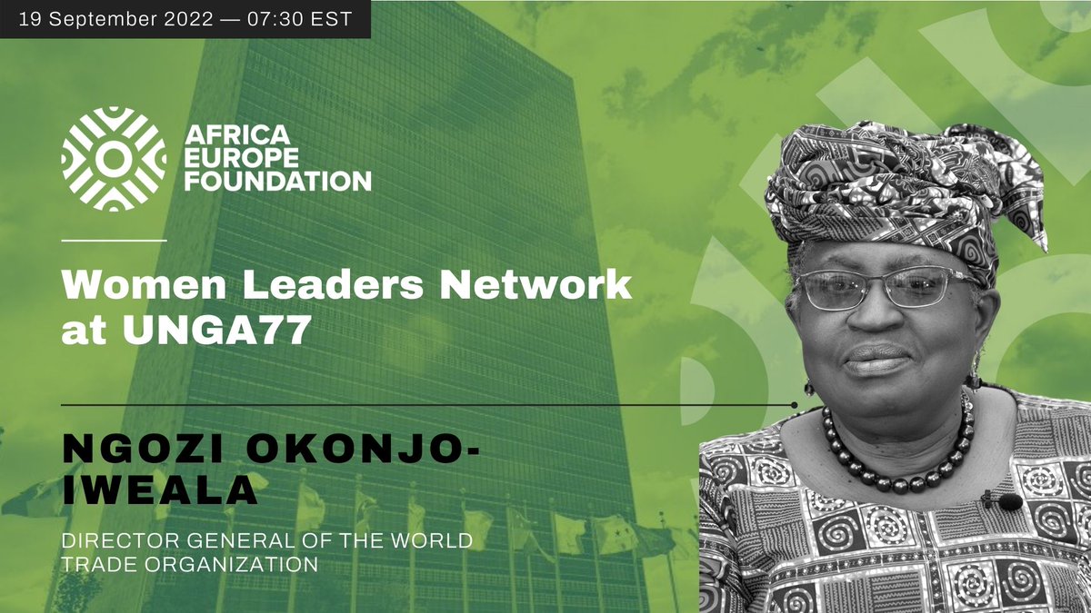 Africa-Europe Foundation on Twitter: "🚨 Speaker Announcement! We are delighted that Ngozi Okonjo ...